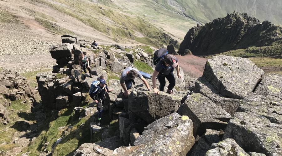 great gable scramble